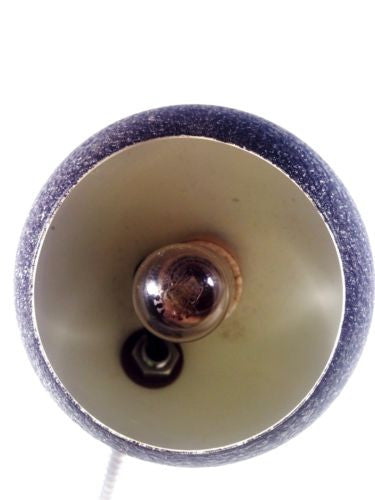 50's-60's Desk LAMP w/ Push In Cigarette Lighter Goose Neck Roxter Cor ...