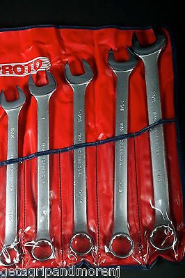 Proto J1200-FASD Combination Wrench Set, 15 Pc. 12 Pt. 5/16-1 1/4 in ...
