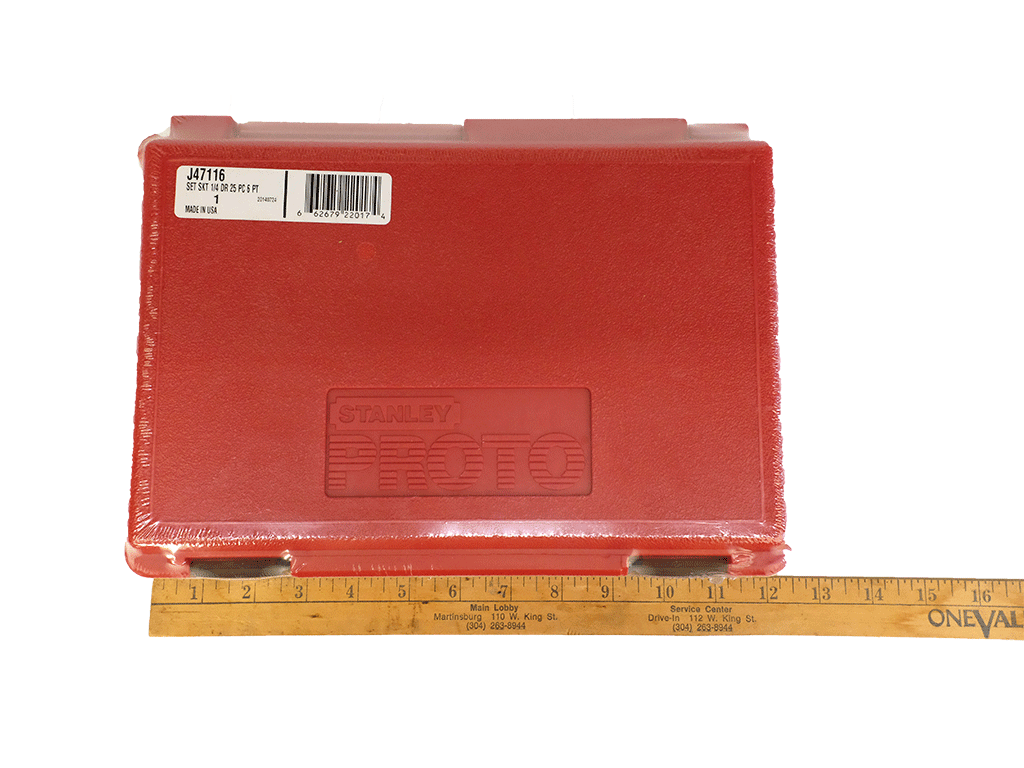 Proto - J47116 - Socket Sets Type: Standard & Deep Socket Set Drive Si ...