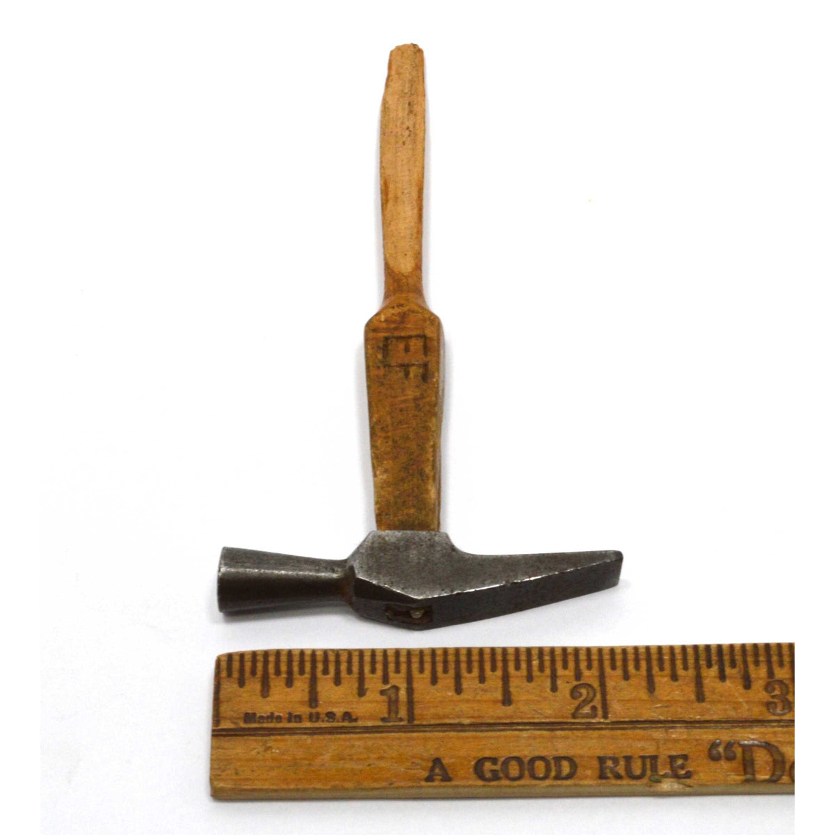 Vintage TINY CROSS-PEEN HAMMER Half Oz. "DIXON-FRANCE" Original *BROKE ...