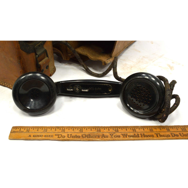 Vintage U.S. ARMY "SIGNAL CORPS" FIELD TELEPHONE Lot of 2 EE-8-A & EE ...