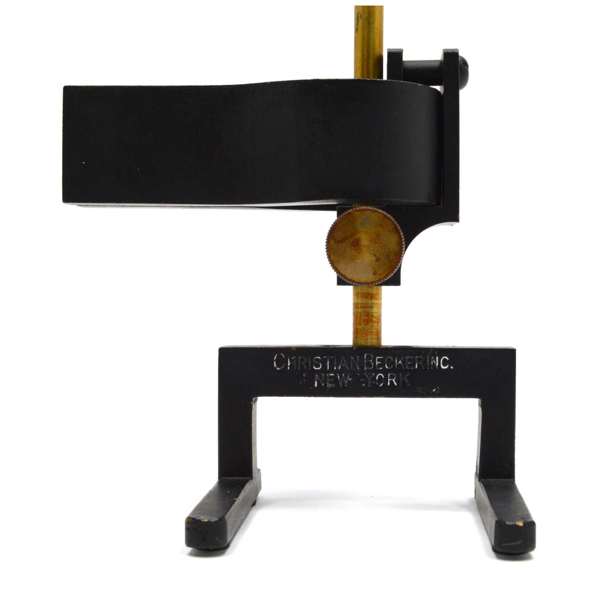 Vintage "CHRISTIAN BECKER INC." Scale/Balance PART/PIECE? or WORK-HOLD ...