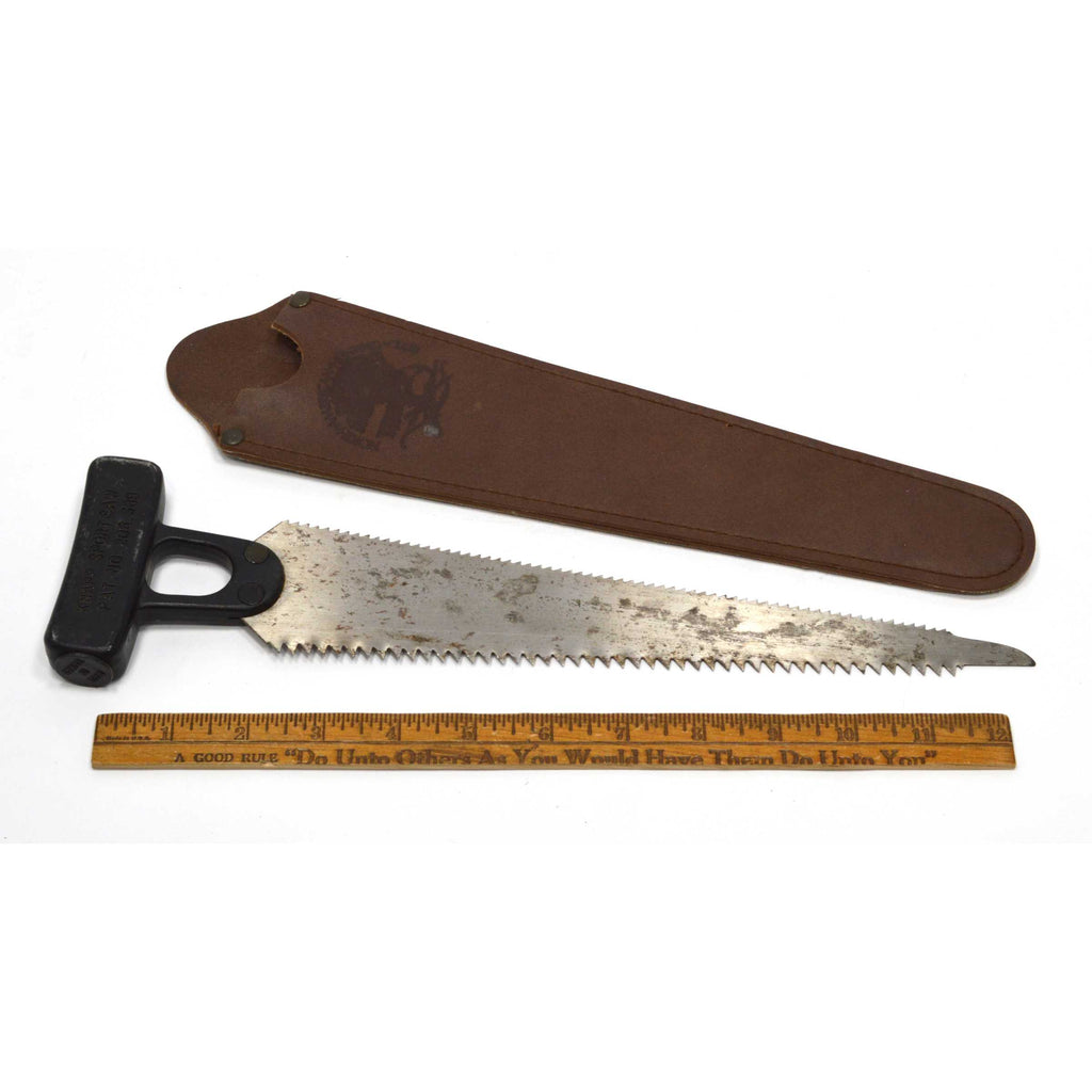 Vintage "KNAPP SPORT SAW" Hunting-Camping SURVIVAL TOOL Original Leath ...