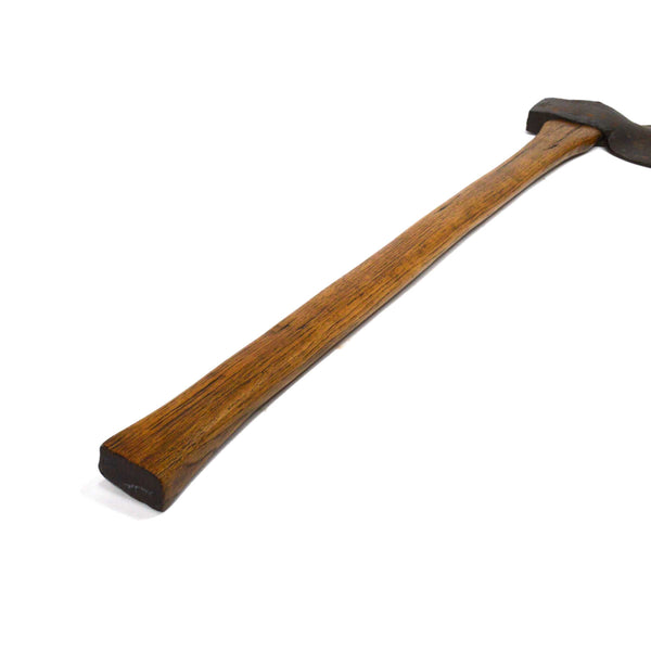 Antique BROAD / HEWING AXE Signed "F. MORRIS..." Extra Sexy Handle! OH ...