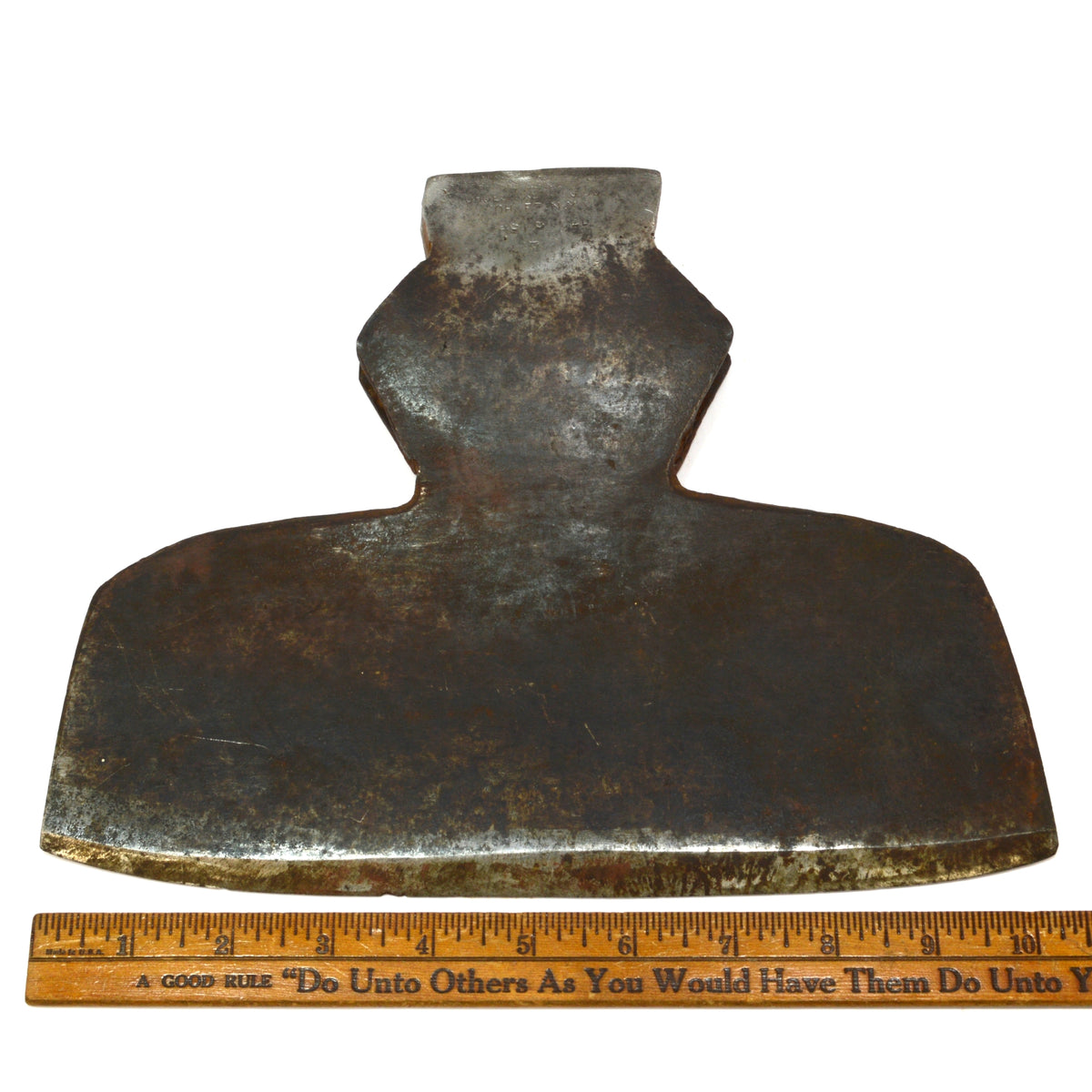 Antique "COHOES MFG. CO" (D. Simmons) BROAD/HEWING AXE Rare "PITTSBURG ...