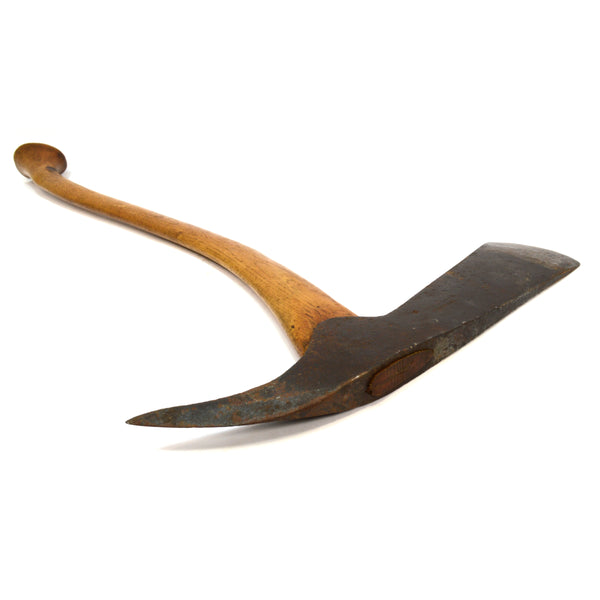 Antique ICE HARVESTING AXE Fire Ax "UNDERHILL EDGE TOOL CO." c.1852 Se ...