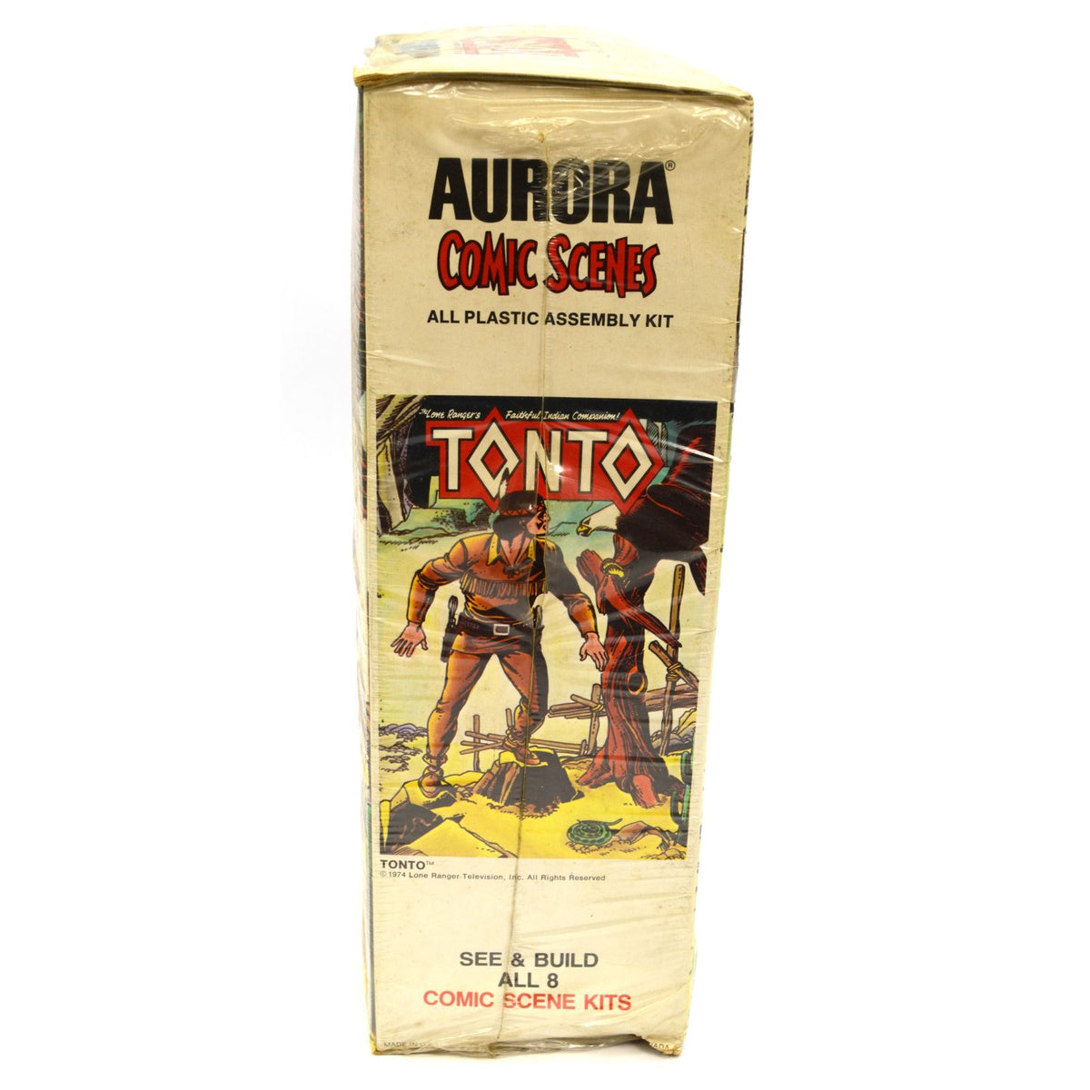Vintage LONE RANGER TONTO Plastic Model Kit No. 183 by AURORA, 1974 Se ...