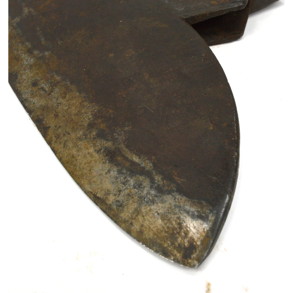 Antique BROAD/HEWING AXE Partial Makers Mark MICHIGAN PATTERN 13" Blad ...
