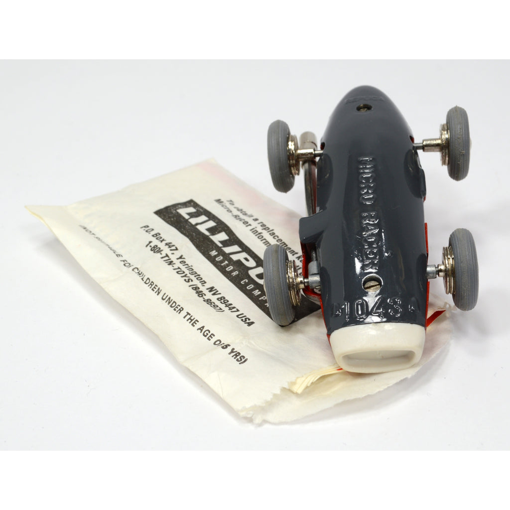 Vintage LILLIPUT "MICRO RACER" No. 1043 Mercedes 2.5l WIND-UP RACE CAR ...