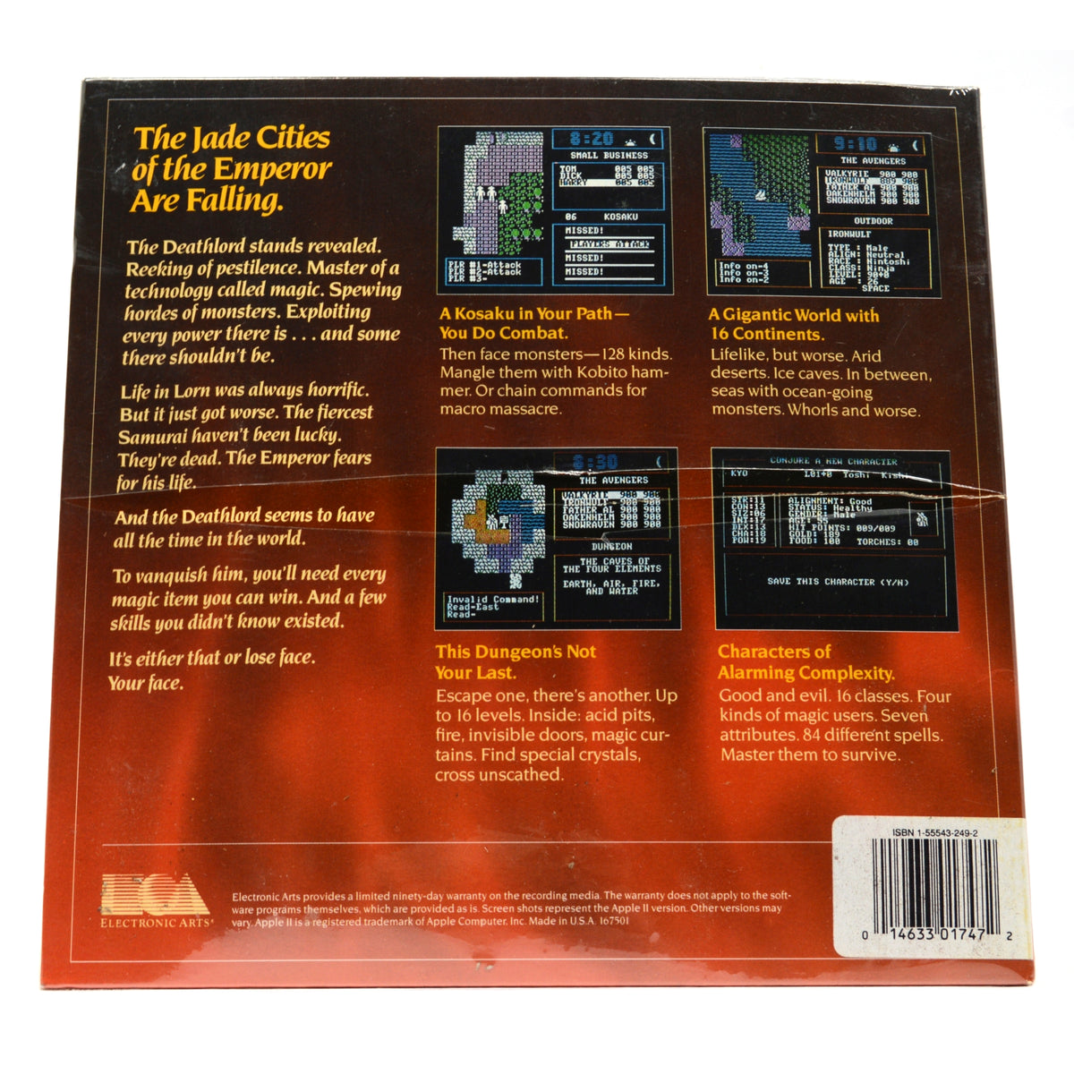 Very Rare! COMMODORE 64 & 128 Software/Game "DEATHLORD" Brand New! SEA ...