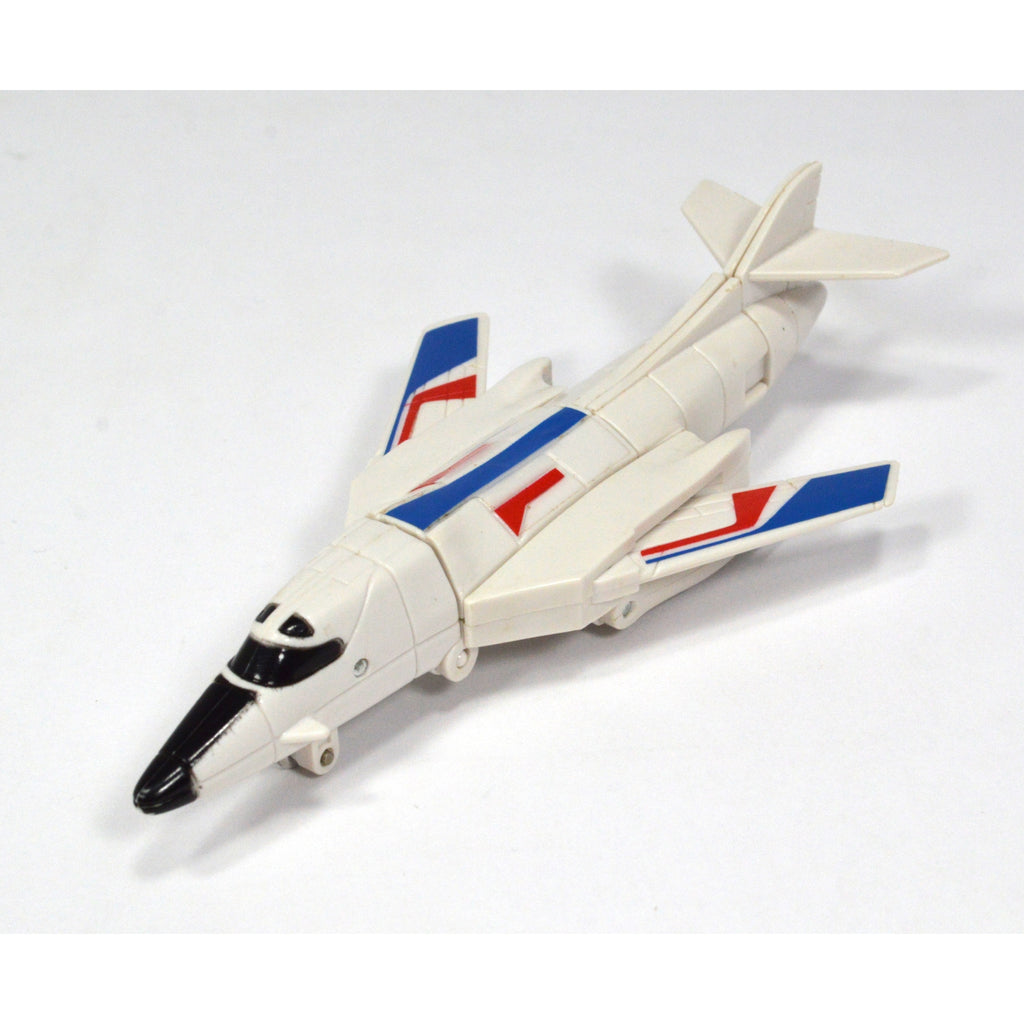 Vintage TONKA GOBOTS "BULLSEYE" #63 Guardian Robot BOMBER JET PLANE w ...