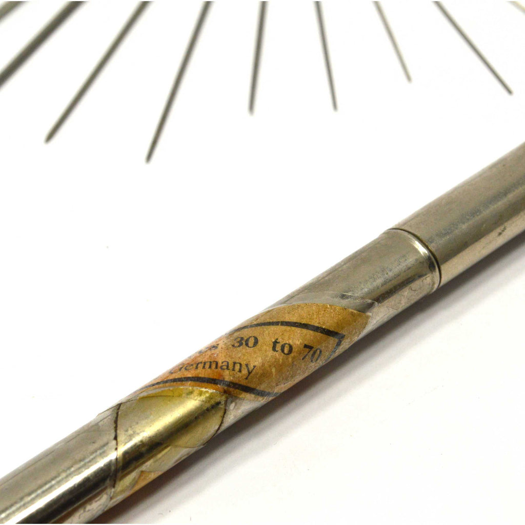 Vintage GERMAN "CUTTING" TOOLS Set of 12 in Case NEEDLE FILES-KNIVES ...