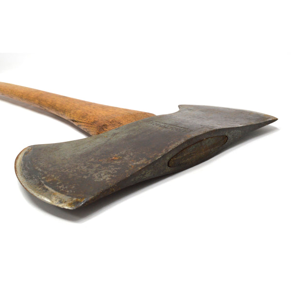 Vintage "CRAFTSMAN" DOUBLE BIT AXE w/ Old Wood Handle! "NARROW MICHIGA ...