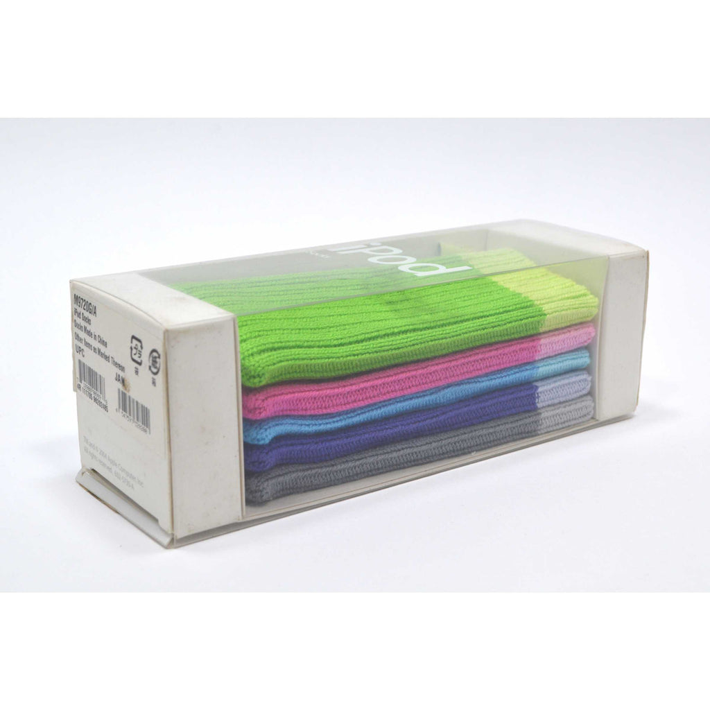 New (Open Box) GENUINE APPLE iPOD / iPHONE 2g 3g SOCKS KIT 5-Colors No ...