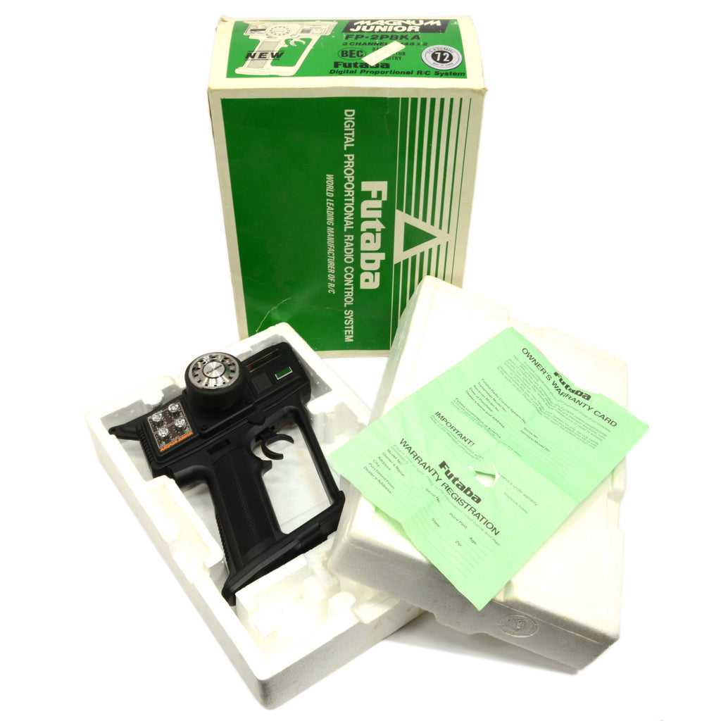 New in Box! FUTABA MAGNUM JUNIOR No. FP-2PBKA RADIO CONTROL REMOTE 2-C ...