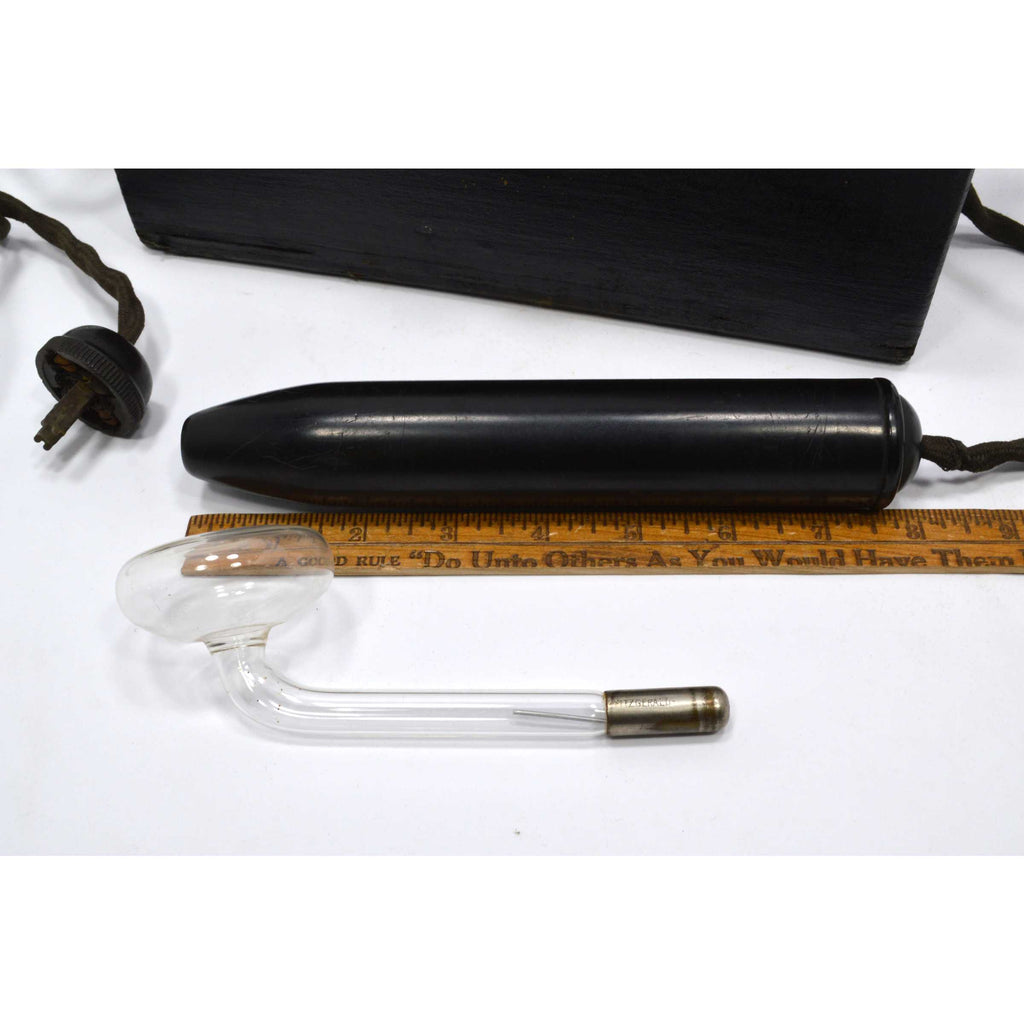 Antique QUACK MEDICINE "VIOLET RAY MACHINE" by FITZGERALD in Box *DOES ...