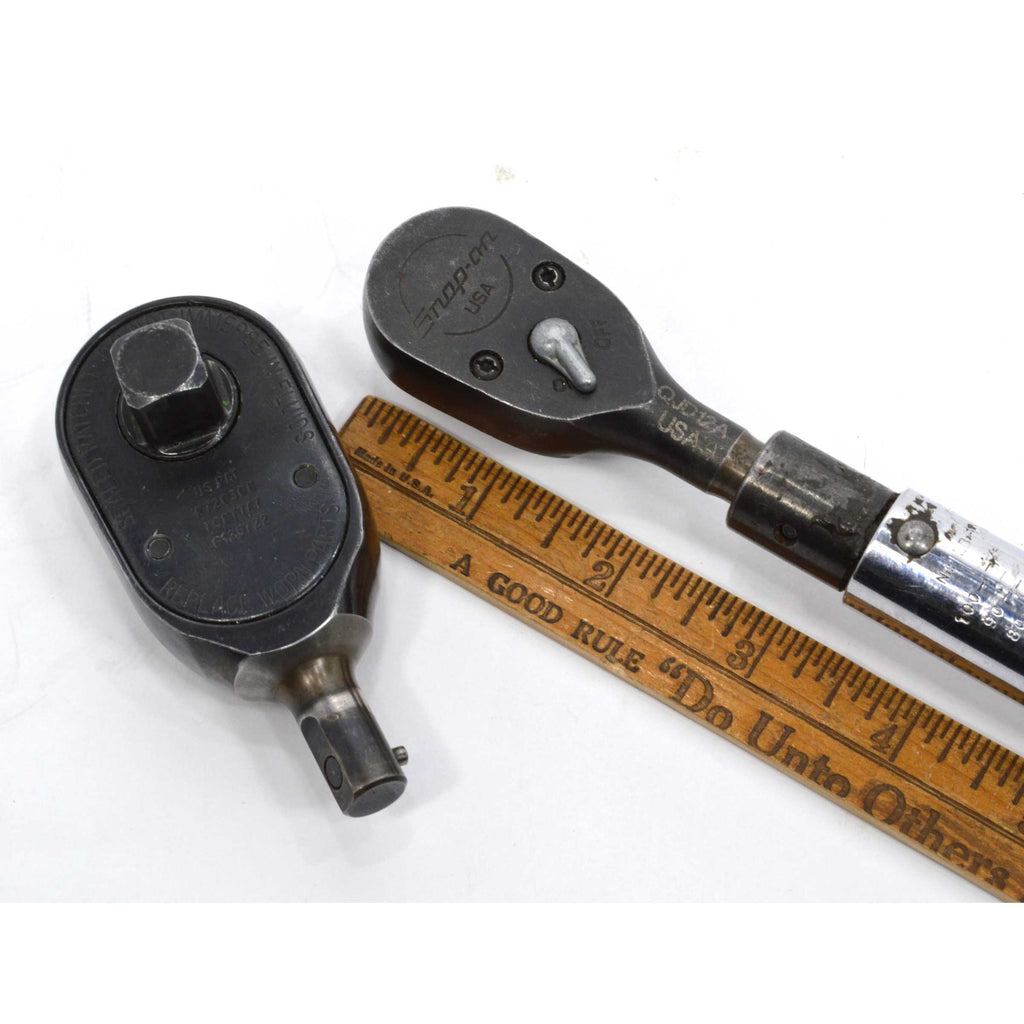 Interchangeable Head SNAP-ON RATCHET-TORQUE WRENCH #QJIJ275 with QJD16 ...