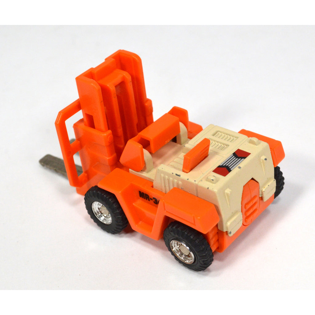 Vintage TONKA GOBOTS "SPOONS" #31 Enemy Robot FORKLIFT with ORIGINAL C ...