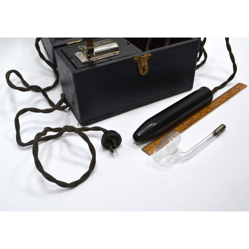 Antique QUACK MEDICINE "VIOLET RAY MACHINE" by FITZGERALD in Box *DOES ...