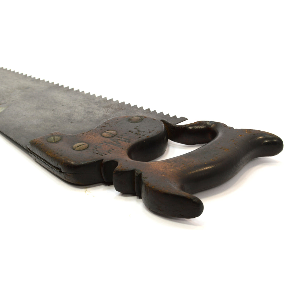 Antique WOODROUGH & McPARLIN RIP SAW 28.5" Skew-Back 3-TPI/4-PPI Rare ...