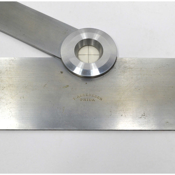 Antique METAL PROTRACTOR by "T. ALTENEDER PHIL'A" Drafting Tool in ORI ...