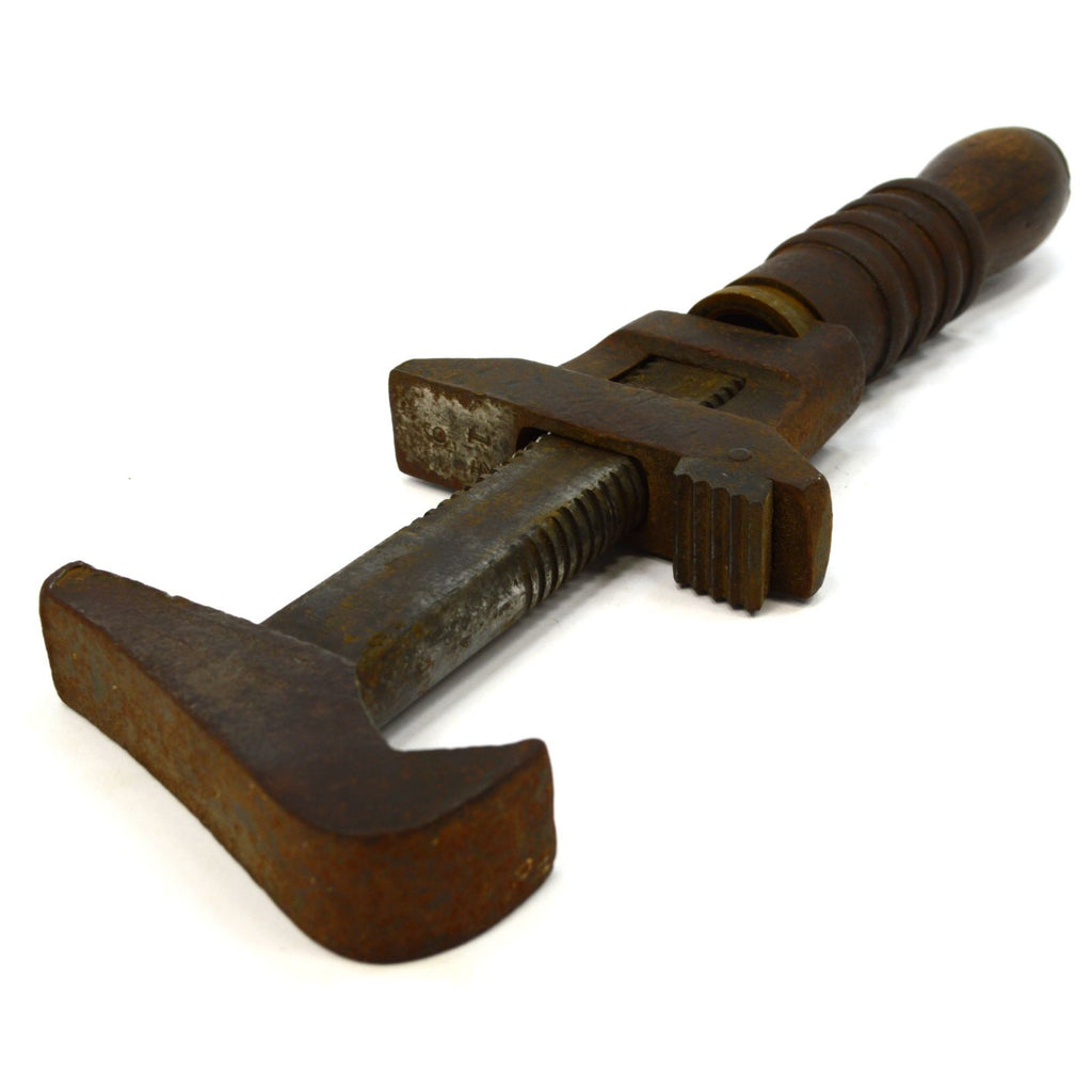 Antique COMBINATION MONKEY-PIPE WRENCH 11" Double Jaw by BEMIS & CALL ...