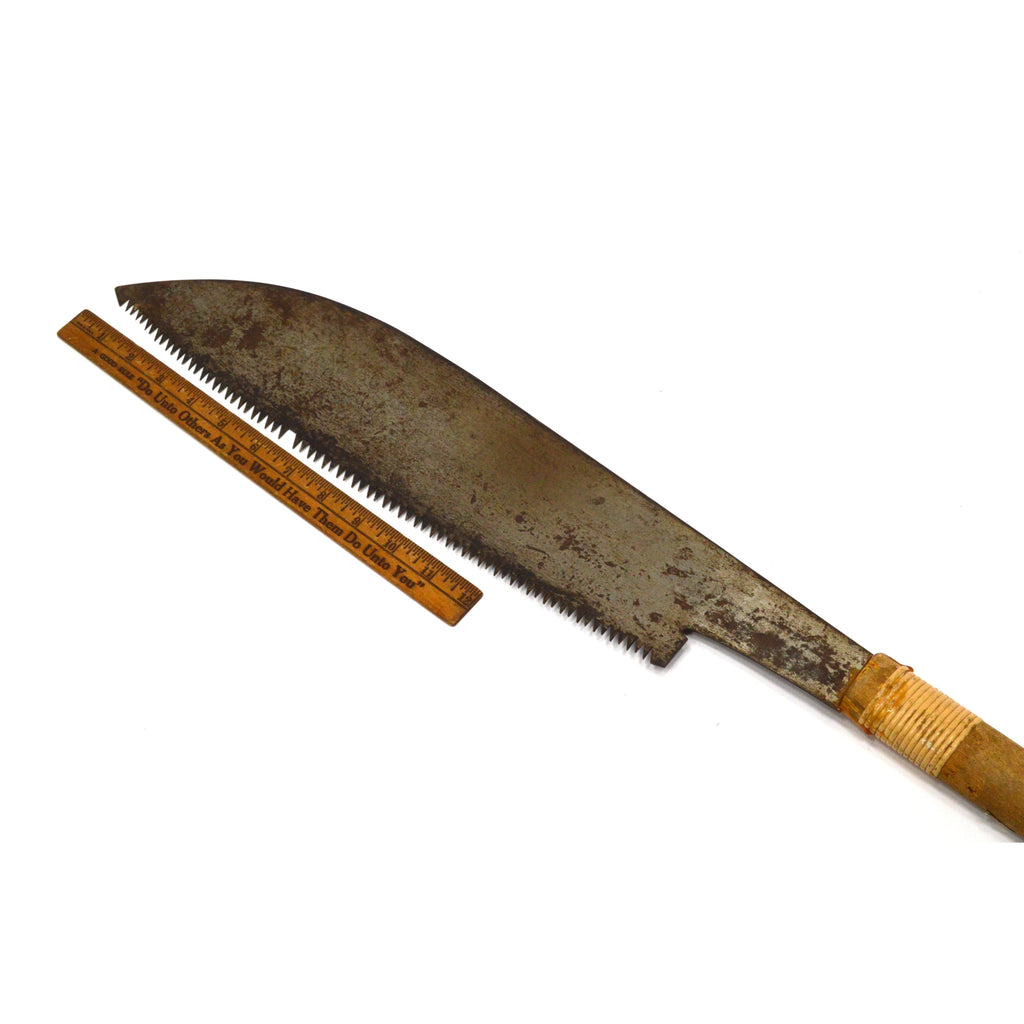 Vintage PRUNING/TURKISH/RABBET SAW Signed Japanese LAWN/GARDEN TOOL Un ...