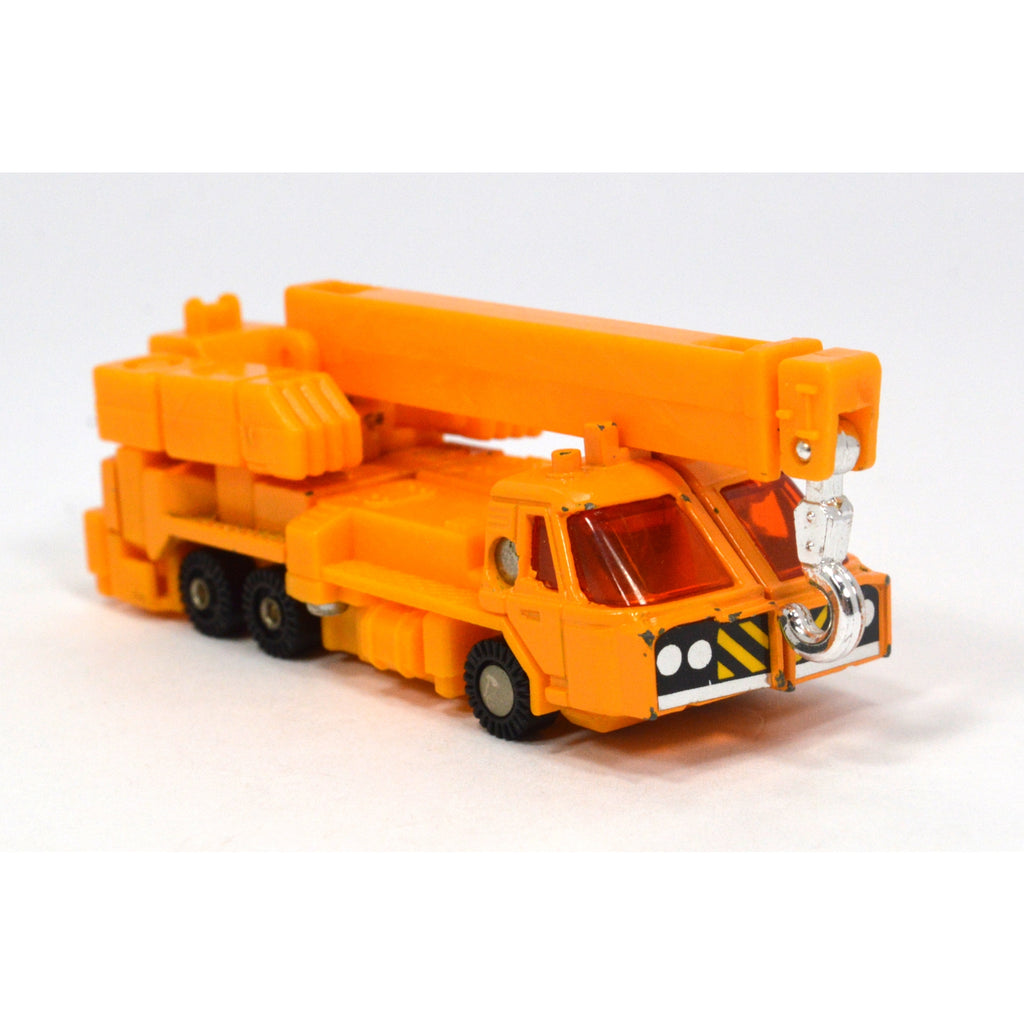 Vintage TONKA GOBOTS "CRANE BRAIN" #24 Enemy ROBOT CRANE w/ ORIGINAL C ...