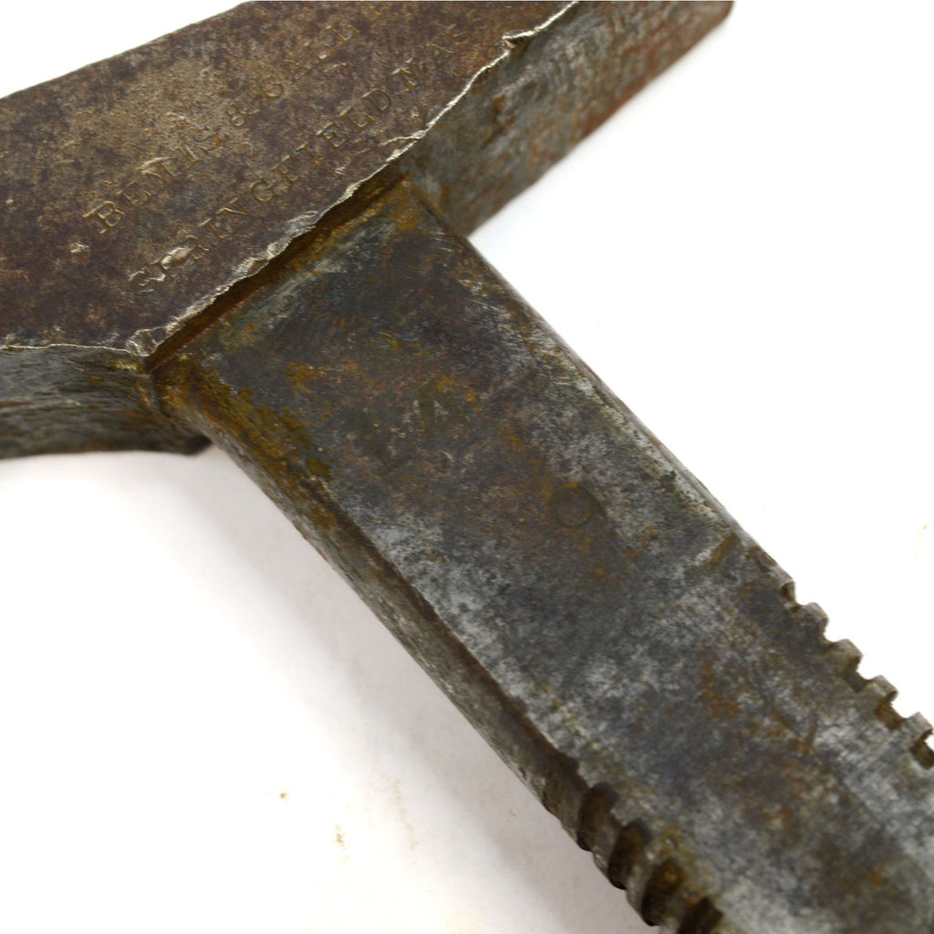 Antique COMBINATION MONKEY-PIPE WRENCH 11" Double Jaw by BEMIS & CALL ...