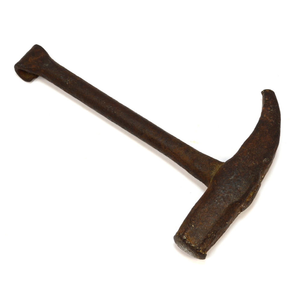 Antique BLACKSMITH MADE IRON "SNOWBALL HAMMER" or "SNOW KNOCKER" Horse ...