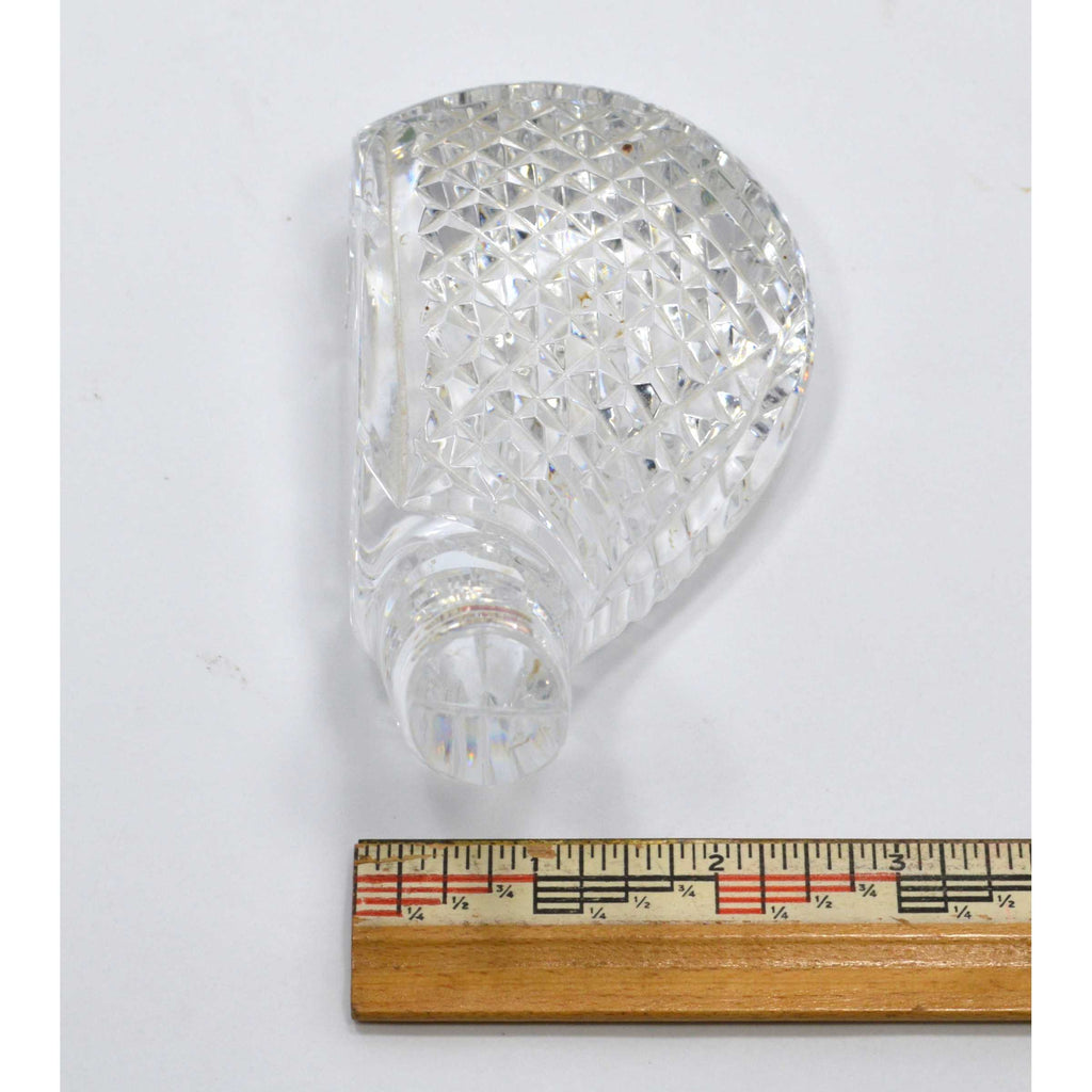 Vintage WATERFORD CUT GLASS 'GOLF CLUB HEAD' PAPERWEIGHT *No Sticker ...