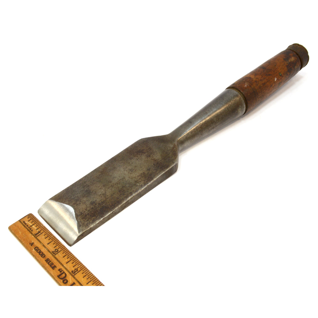 Antique FIRMER SOCKET CHISEL 2" by T.H WITHERBY Framing/Timber MILLWRI ...