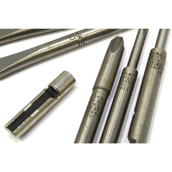 Vintage YANKEE PUSH DRILL/SCREWDRIVER BIT Lot of 7 BITS for STANLEY 30 ...