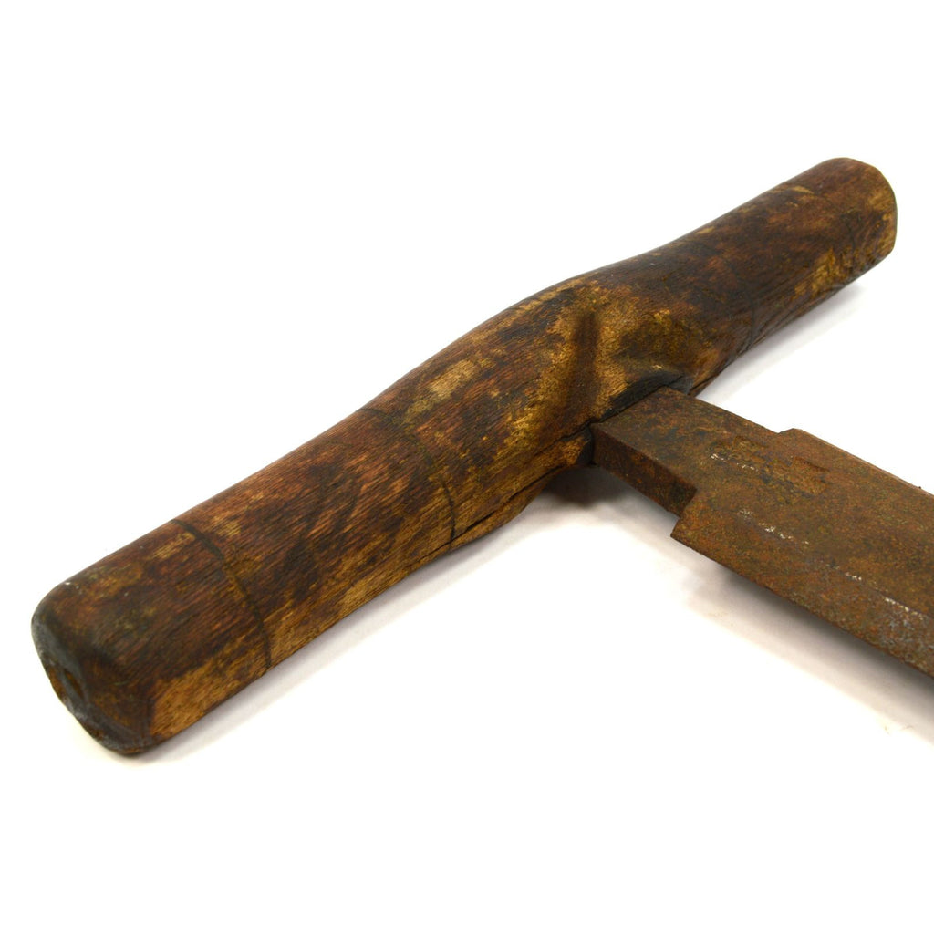 Antique FLESHING KNIFE Hide Scraping Blade by W. COX of ENGLAND c.1840 ...