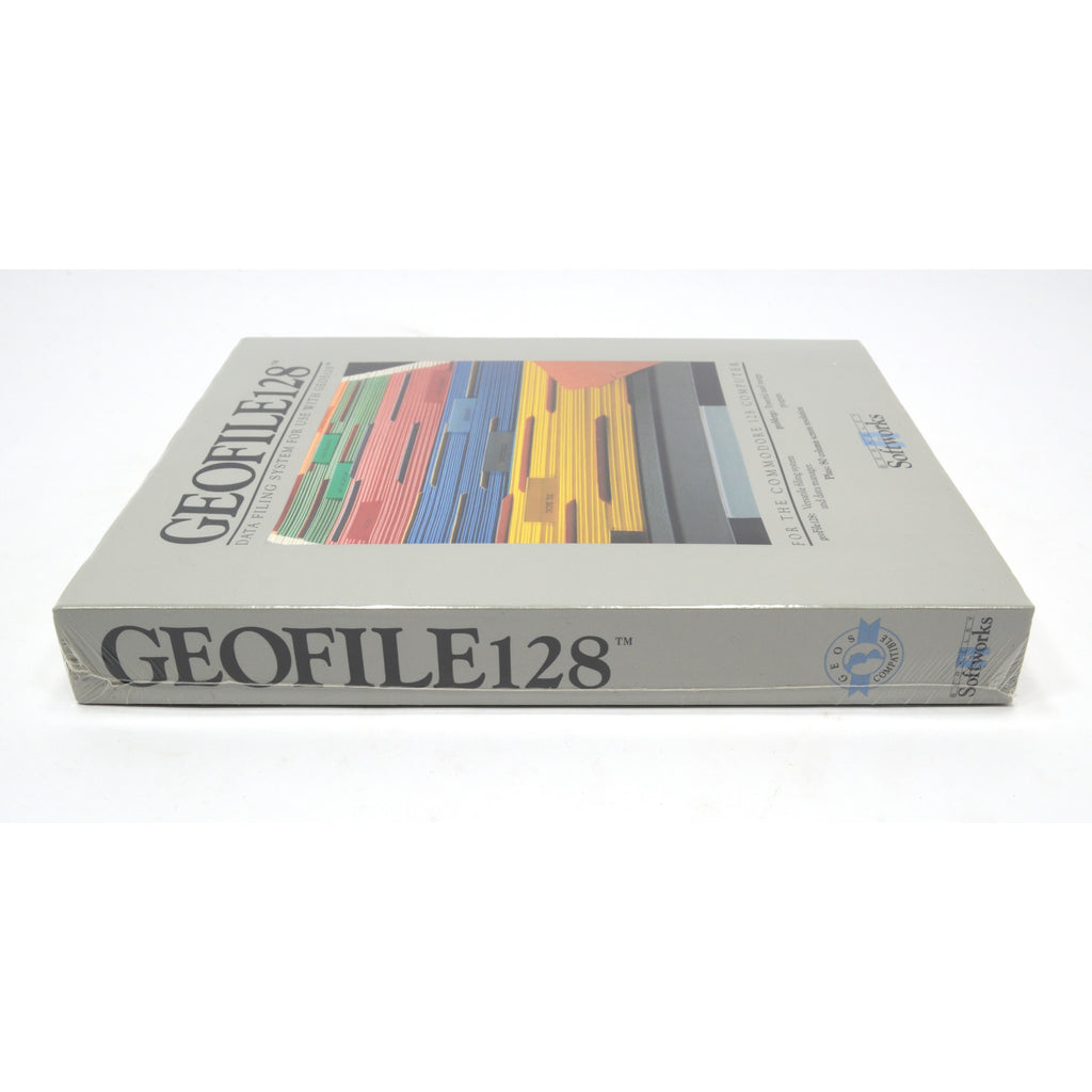 Brand New! COMMODORE C-128 "GEOFILE 128" PC SOFTWARE Geo-File *FOR GEO ...