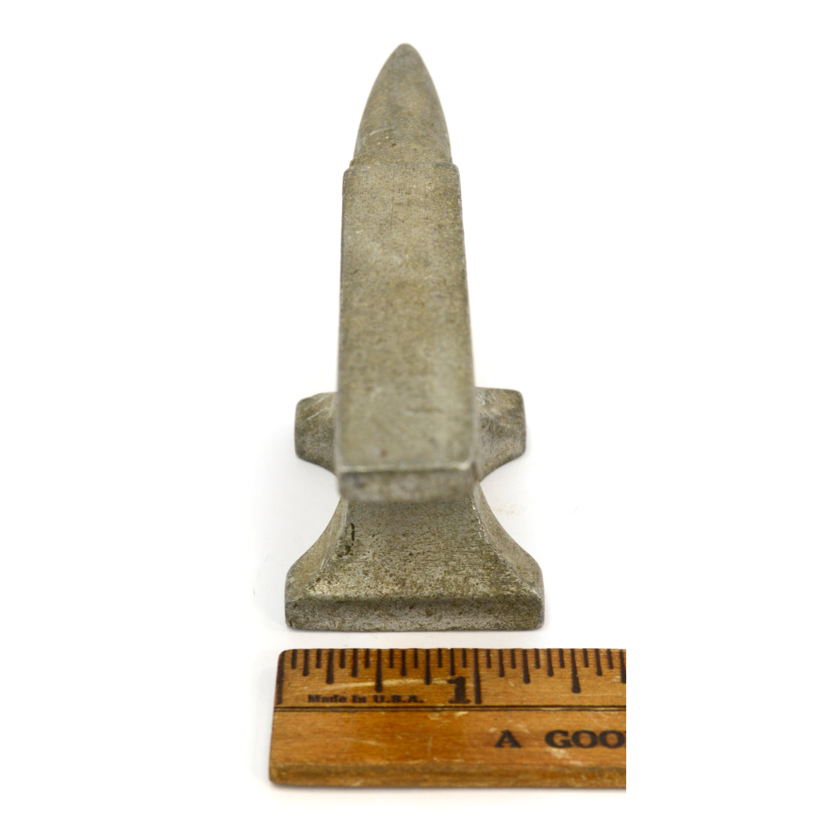 Vintage MINIATURE ANVIL 4.6 oz 5" CAST ALUMINUM Jeweler/Watchmaker PAP ...