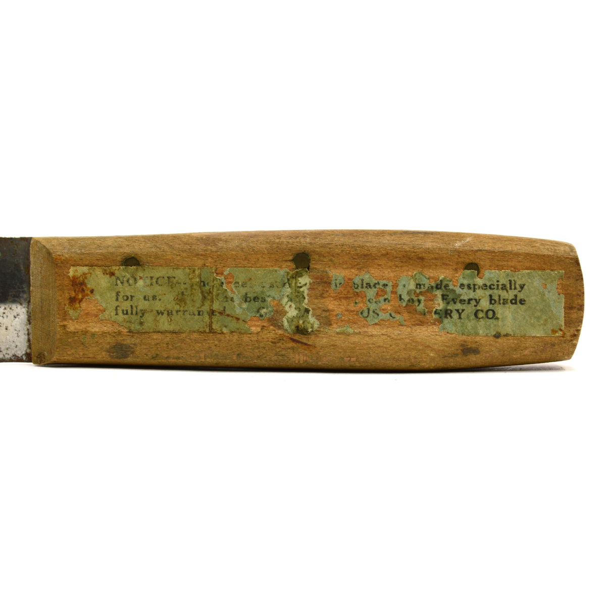 Antique CATTARAUGUS CUTLERY 10.5" Oyster SHUCKING KNIFE Clam Shucker P ...
