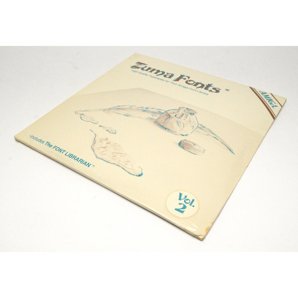 Brand New! AMIGA "ZUMA FONTS - VOL. 2" Sealed! COMPUTER FONT LIBRARY S ...