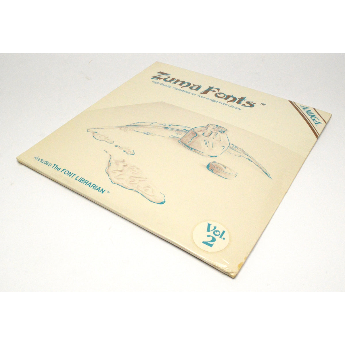 Brand New! AMIGA "ZUMA FONTS - VOL. 2" Sealed! COMPUTER FONT LIBRARY S ...