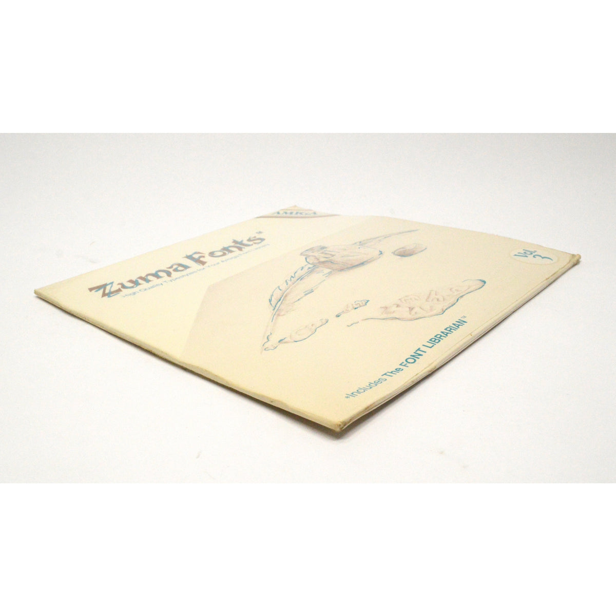 Brand New! AMIGA "ZUMA FONTS - VOL. 3" Sealed! COMPUTER FONT LIBRARY S ...