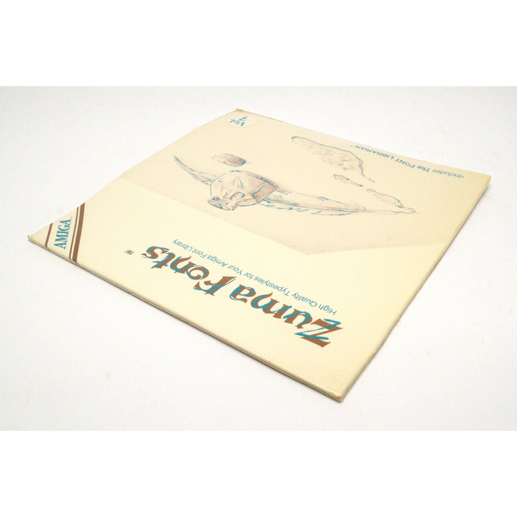 Brand New! AMIGA "ZUMA FONTS - VOL. 3" Sealed! COMPUTER FONT LIBRARY S ...