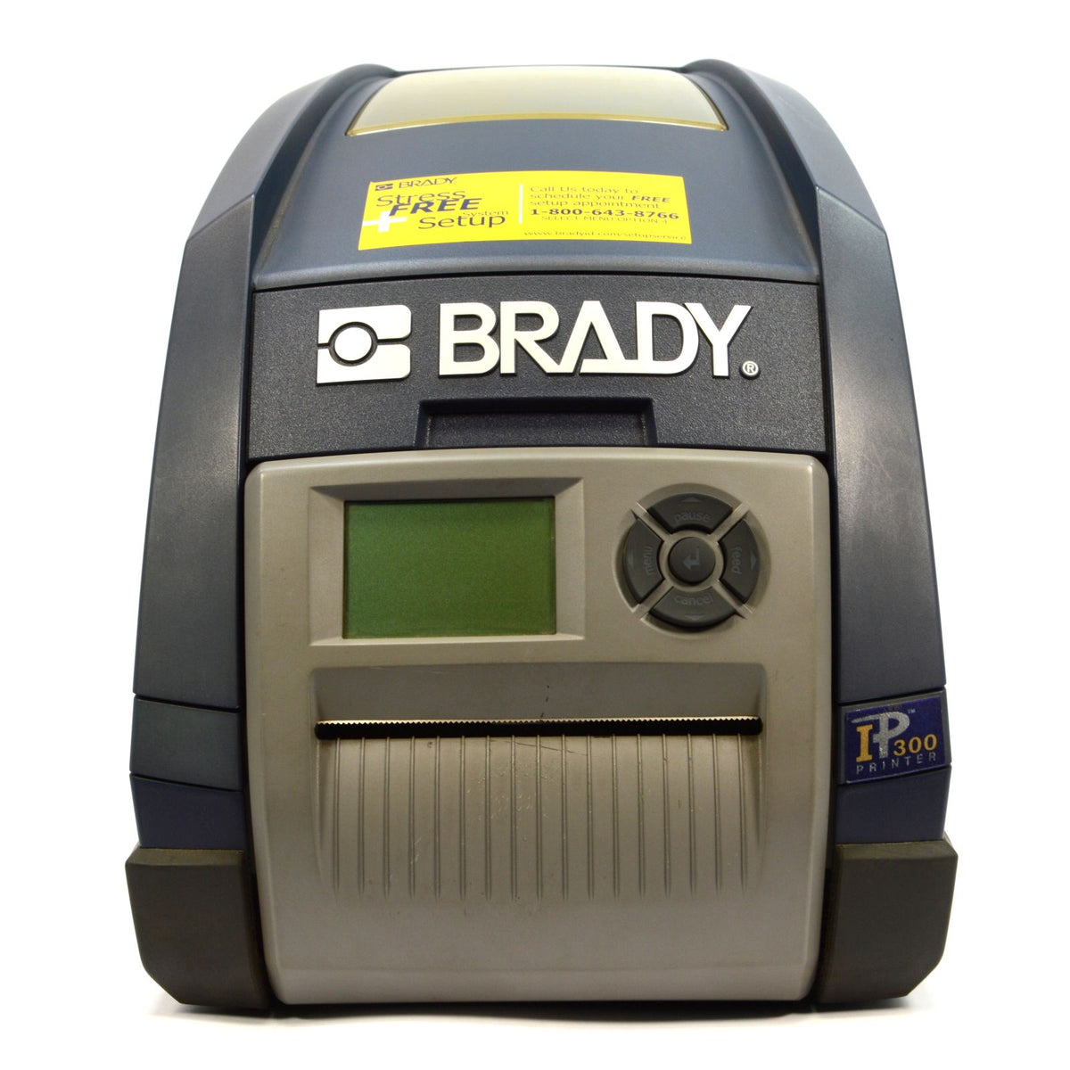 Briefly Used BRADY BP-IP300 Desktop THERMAL TRANSFER LABEL PRINTER Tes ...