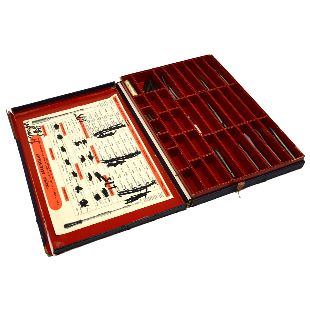 Vintage STANLEY "YANKEE" ACCESSORIES Drill Bit STOCK BOX #4130 Spiral ...