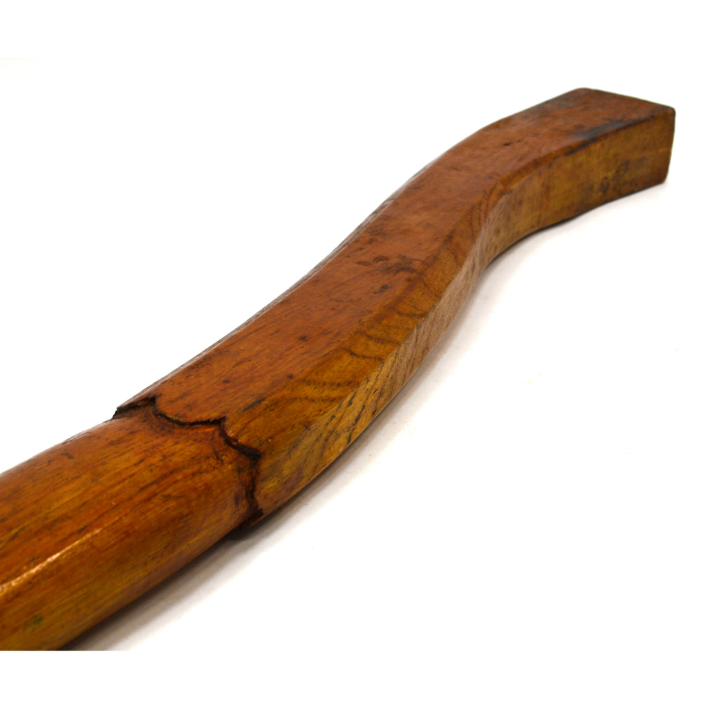 Antique SHIP CARPENTERS ADZE WOOD HANDLE 34" Replacement HAND-CARVED A ...