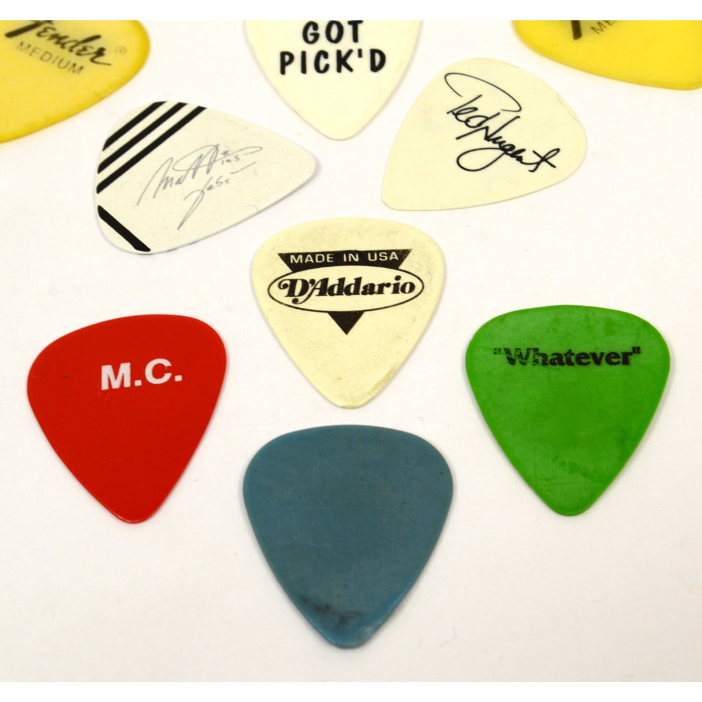 Original TOUR GUITAR PICK Lot of 12 Concert Picks SCORPIONS Foreigner ...