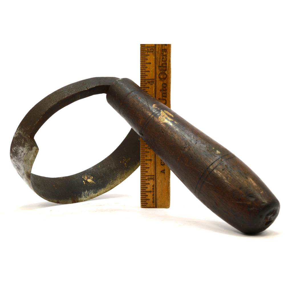 Antique SCORP ADZE Unbranded INSHAVE DRAW KNIFE Circle/Curved/Round 1 ...