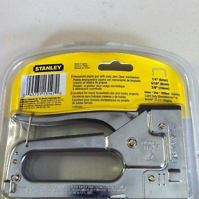 Stanley SHARPSHOOTER Light Duty TR45 Staple Gun NEW!!! – Get A Grip & More