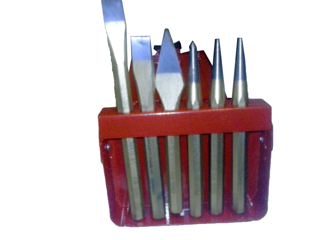Chromate 6pc Chisel 7 Punch Set Germany – Get A Grip & More