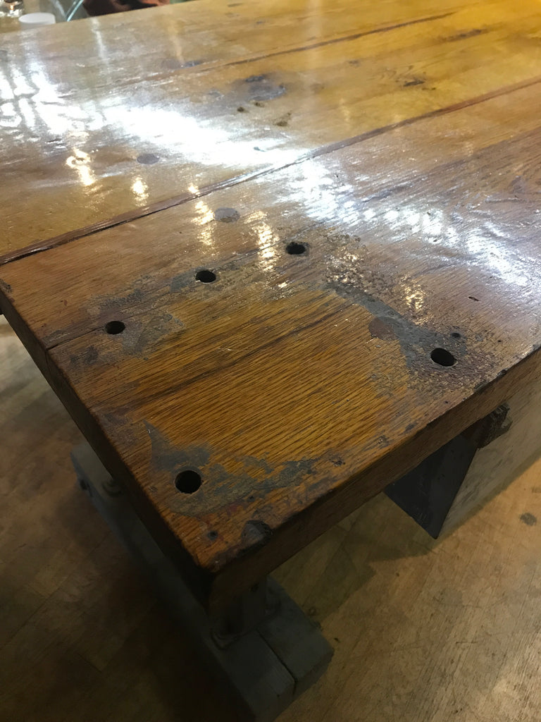 Vintage Industrial Workbench – Get A Grip & More