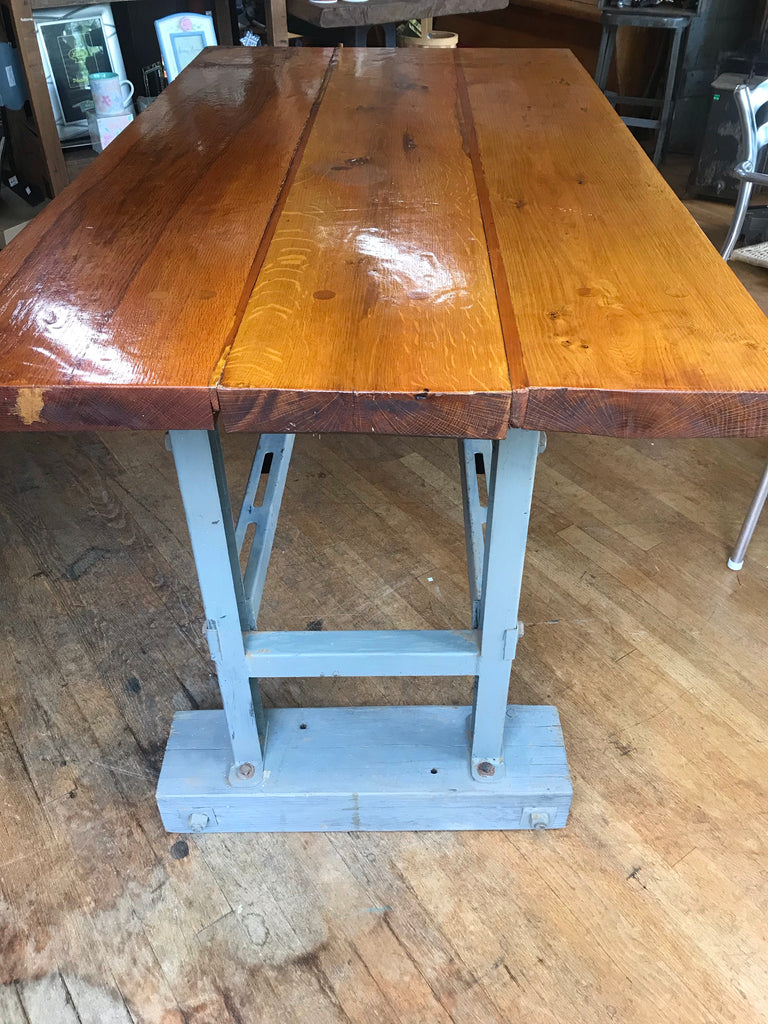 Vintage Industrial Workbench – Get A Grip & More